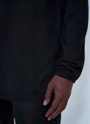 Rick Owens Oversized Turtleneck Sweater