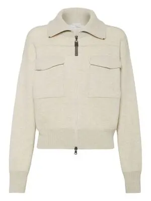 Brunello Cucinelli Cashmere Cardigan - Multicolor