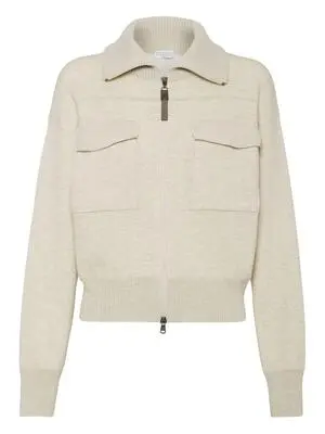 Brunello Cucinelli Cashmere Cardigan - Multicolor