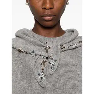 Prada Grey Knitwear Jumpers