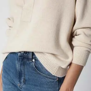 Victoria Beckham Genevieve Sweater - Cream