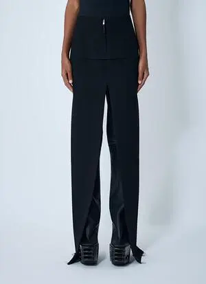 Rick Owens Sliced Maxi Skirt - Black