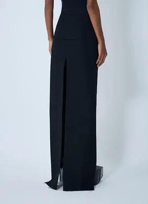 Rick Owens Sliced Maxi Skirt