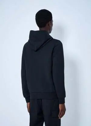 Moncler Zip Hoodie With Logo Patch