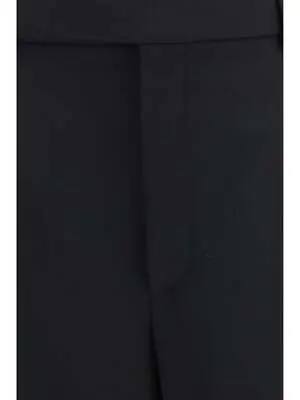 Saint Laurent Fluid Grain De Poudre Trousers