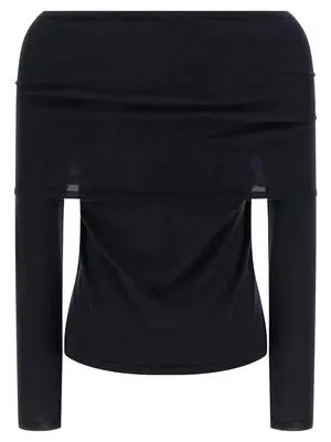 Max Mara Cashmere Boat Neck Pullover - Blue