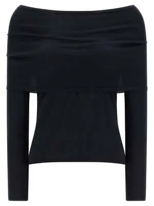 Max Mara Cashmere Boat Neck Pullover - Blue