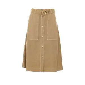 Moncler Logo Midi Skirt