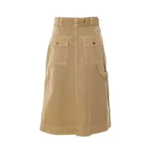 Moncler Logo Midi Skirt