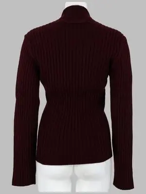 Victoria Beckham Ribbed Knit Sweater - Multicolor