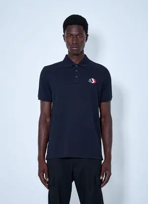 Moncler Spread Collar Polos For Men