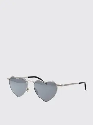 Saint Laurent Loulou Metal Sunglasses - Silver