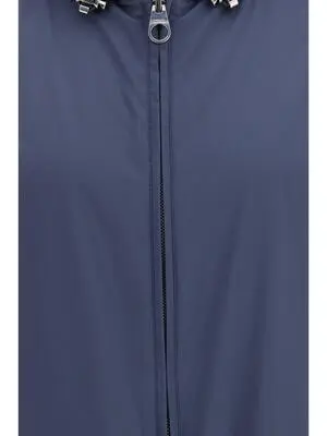Loro Piana Windmate Hooded Bomber - Blue