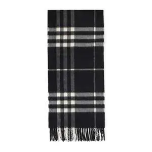 Burberry Check Scarf - Black