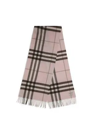 Burberry Check Cashmere Scarf