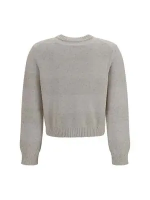 Brunello Cucinelli Long-sleeve Crewneck Cotton Sweater - Cream