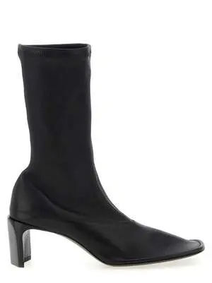 JIL SANDER Nappa Ankle Boots