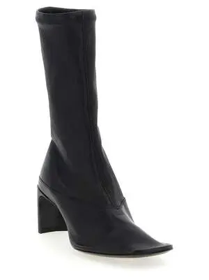 JIL SANDER Nappa Ankle Boots