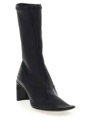 JIL SANDER Nappa Ankle Boots