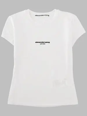 Alexander Wang Slim Fit Logo T-shirt