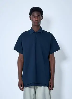 Balenciaga Interwined Polo Shirt - Blue