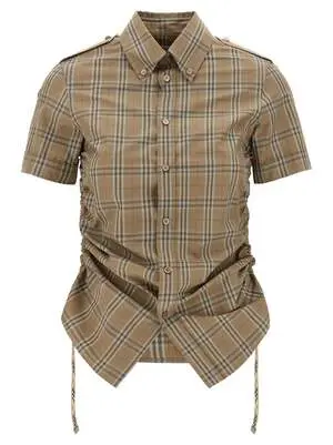 Burberry Check Shirt - Multicolor