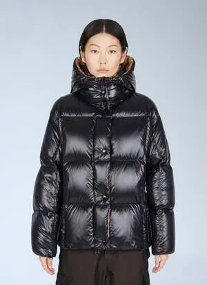 Moncler Parana Short Down Jacket - Black