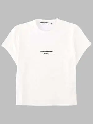 Alexander Wang T-shirt Con Logo - White