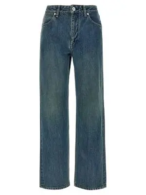 JIL SANDER Slim Twist Jeans - Blue