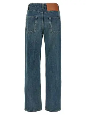 JIL SANDER Slim Twist Jeans - Blue