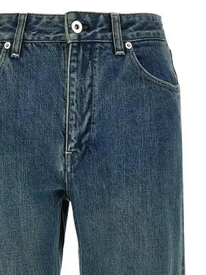 JIL SANDER Slim Twist Jeans - Blue