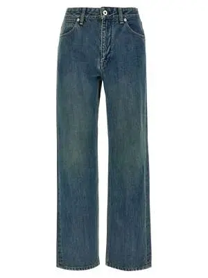JIL SANDER Slim Twist Jeans - Blue