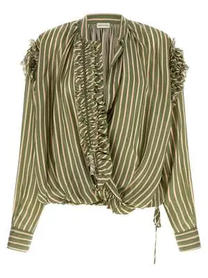 Dries Van Noten Cenever Bis' Shirt - Green