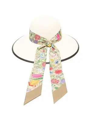 Gucci Flora Straw Hat