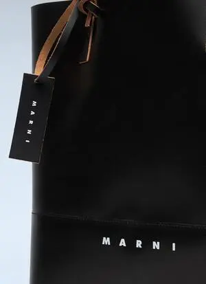 Marni Printed Top Handle Tote Bag