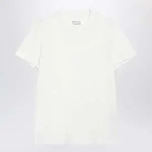 MAISON MARGIELA Double-layer Cotton T-shirt - White