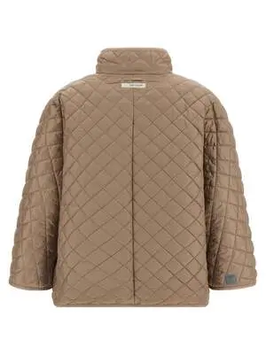 Max Mara Delfina Reversible Cape - Cream