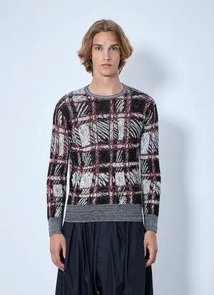 VIVIENNE WESTWOOD Piqué Sweater - Gray