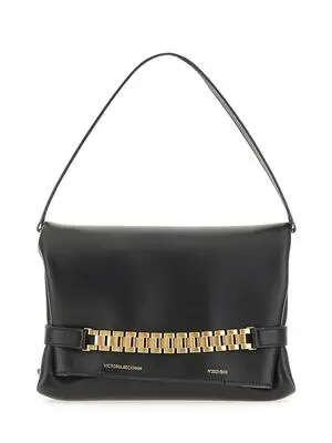 Victoria Beckham Borsa Con Dettaglio Catena - Black