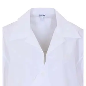 Loewe Anagram Logo Asymmetric Shirt