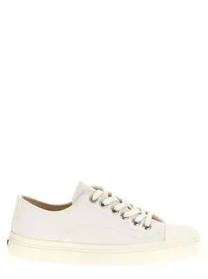 Moschino Canvas Sneakers - White