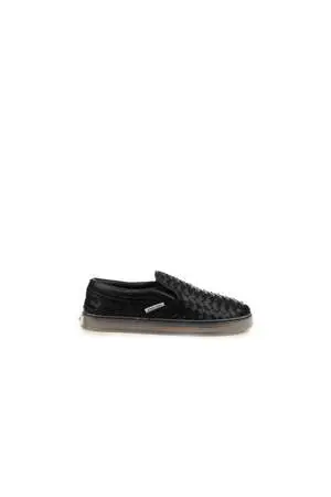 Bottega Veneta Woven Leather Slip-on Sneakers - Multicolor