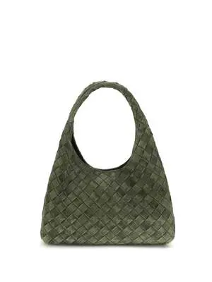 Bottega Veneta Small Campana Shoulder Bag - Green