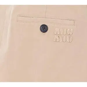 Miu Miu Old Gabardine Miniskirt