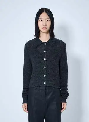 Our Legacy Mazzy Polo Cardigan - Black