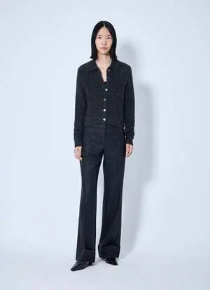 Our Legacy Mazzy Polo Cardigan - Black