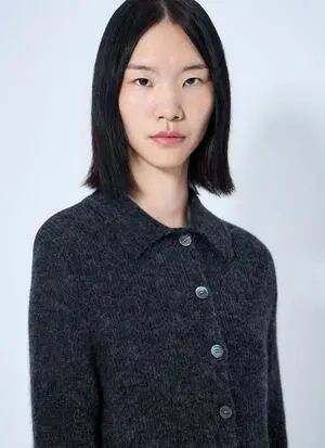 Our Legacy Mazzy Polo Cardigan - Black