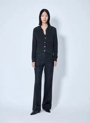 Our Legacy Mazzy Polo Cardigan - Black