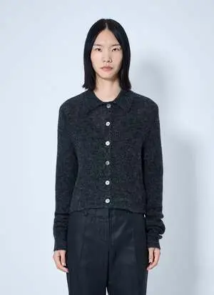 Our Legacy Mazzy Polo Cardigan - Black