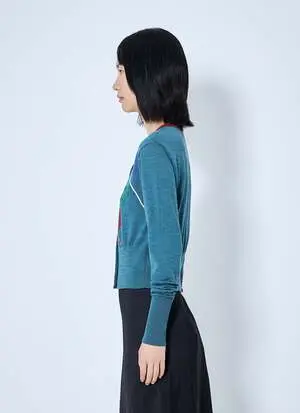 VIVIENNE WESTWOOD Argyle Cropped Cardigan